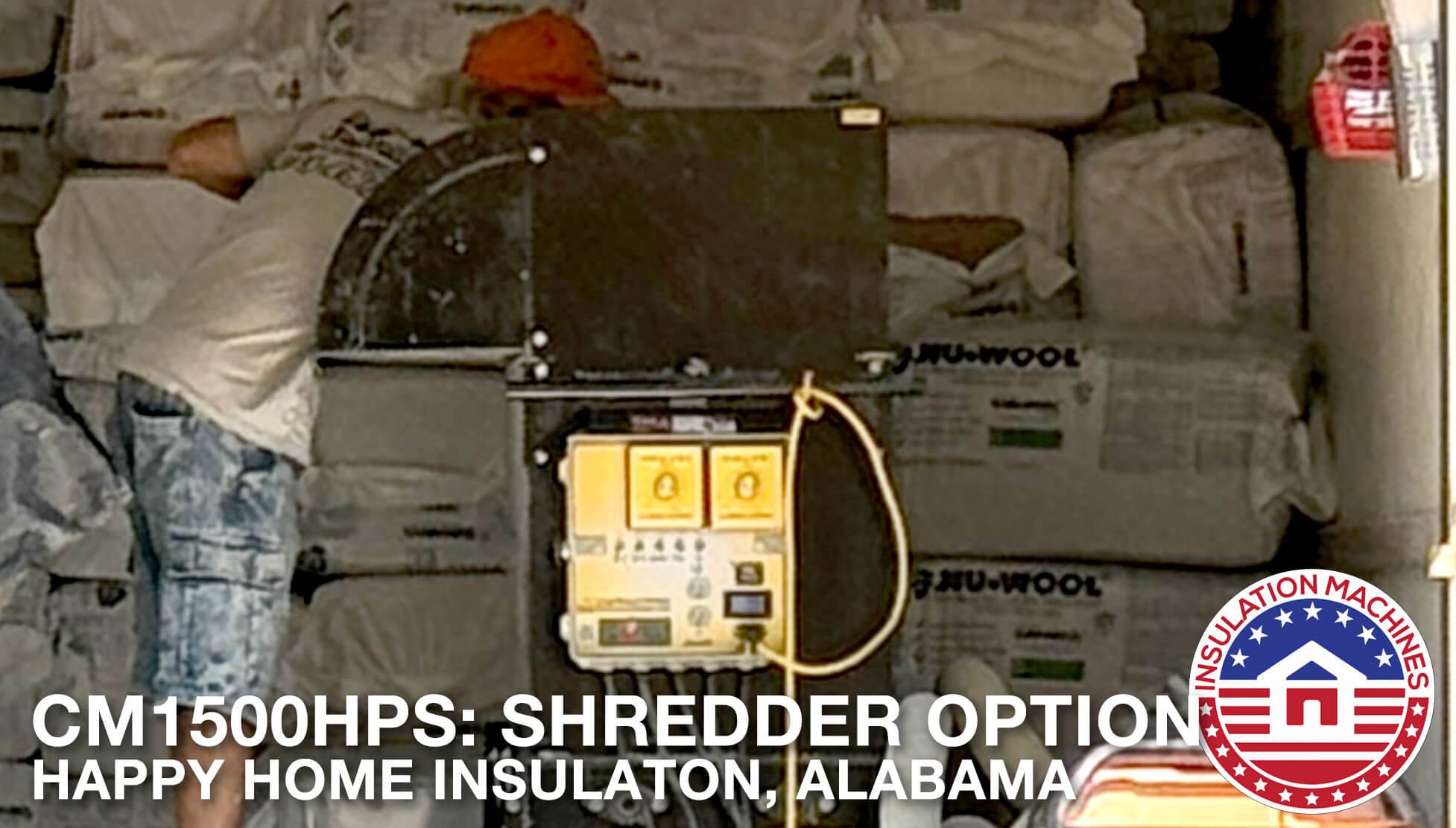 Wall Spray Cellulose Company Uses a CM1500HPS – InsulationMachines.net